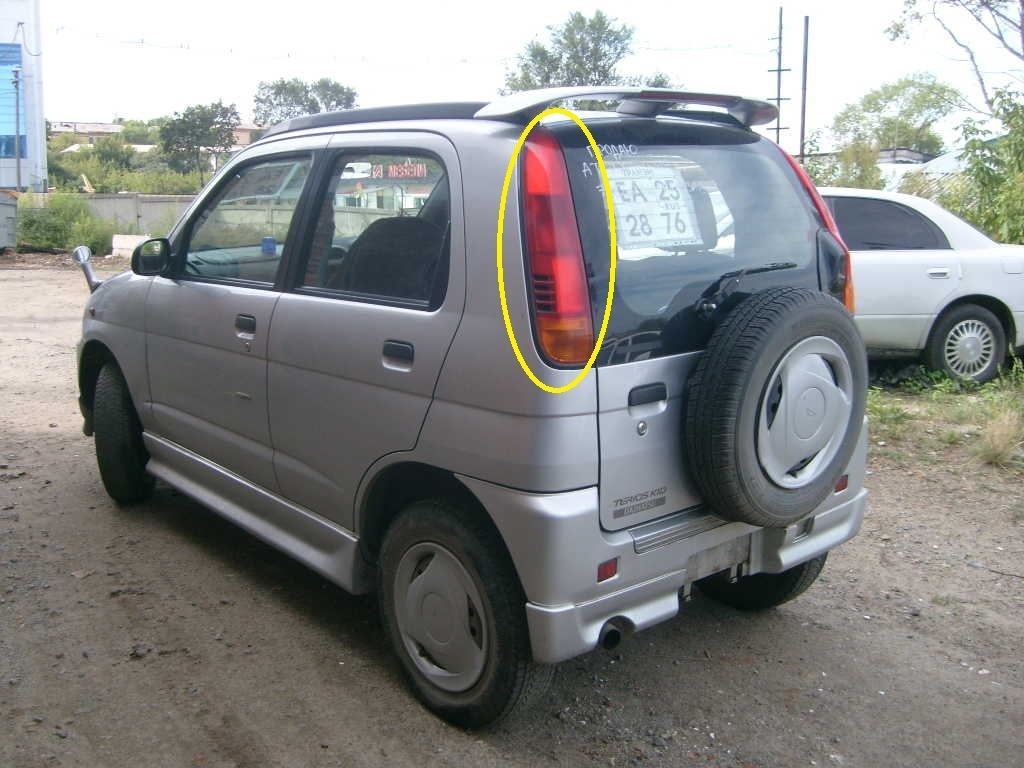 DAIHATSU TERIOS J100 - 5/1997 to 5/2000 - 5DR WAGON - PASSENGER - LEFT ...